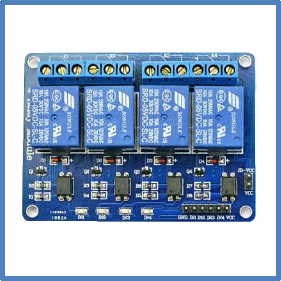 Four Channel Relay Module - PIEES