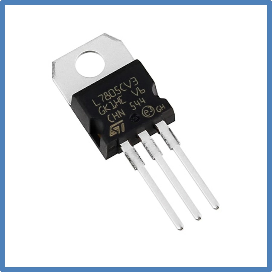LM7805 Voltage Regulator - PIEES